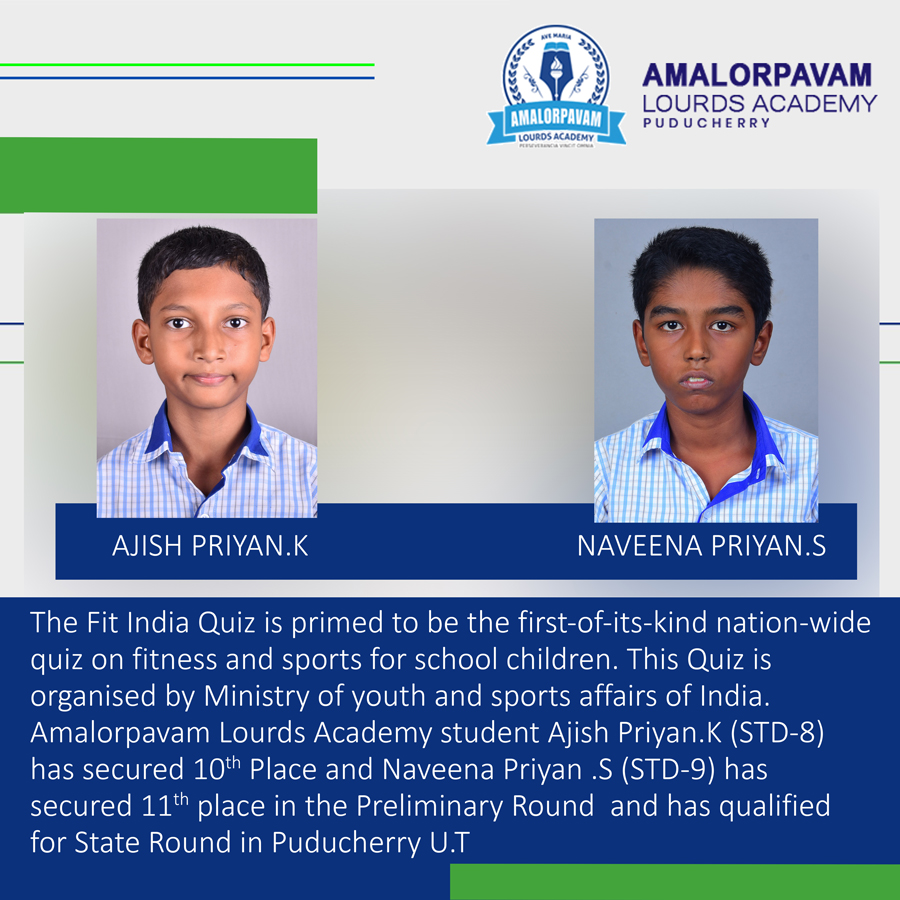 Best CBSE Schools in Pondicherry - Amalorpavam Lourds Academy